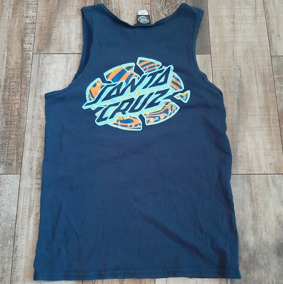 Santa Cruz Skateboards | Shirts | Santa Cruz Men Vintage Tank Top Small ...